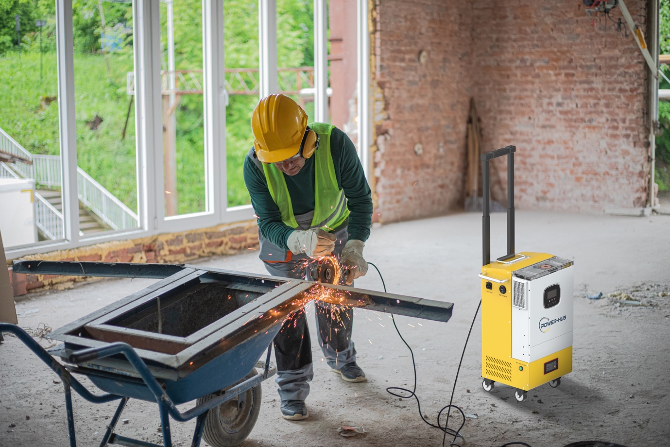 Power-Hub X1C: The Ultimate Portable Power Solution for Construction ...